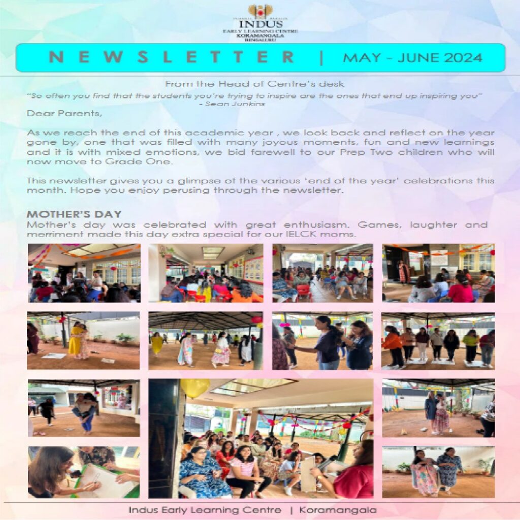HOC's Newsletter 2023-2024 - IELC Koramanagala | Best Preschool ...